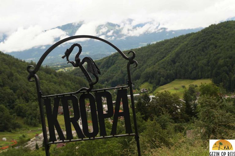 Kleine dorpjes Kropa en Radovljica Slovenie - Gezin op Reis