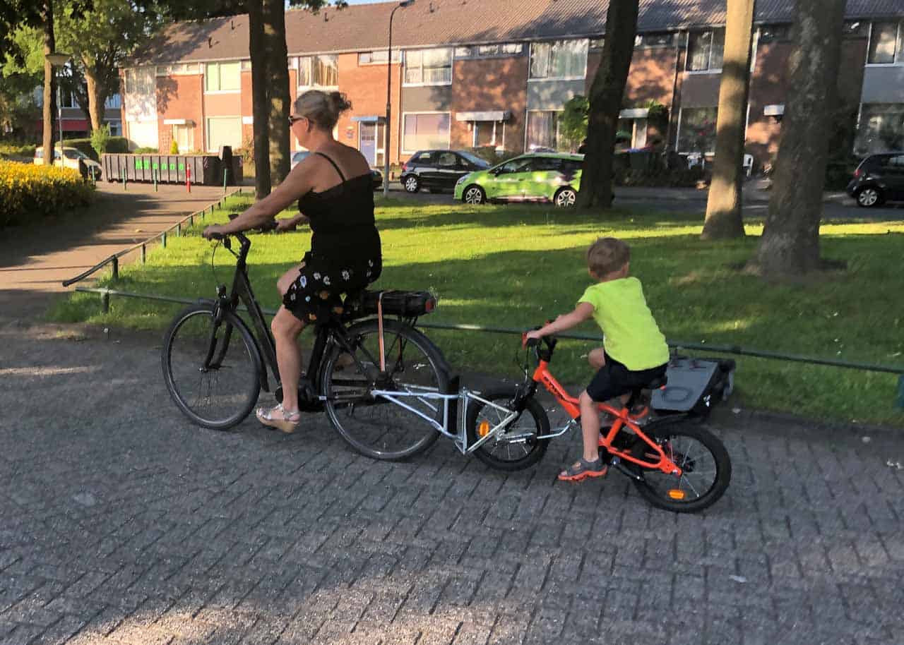 Follow me Tandem, fietsen met je kind! - Gezin op Reis