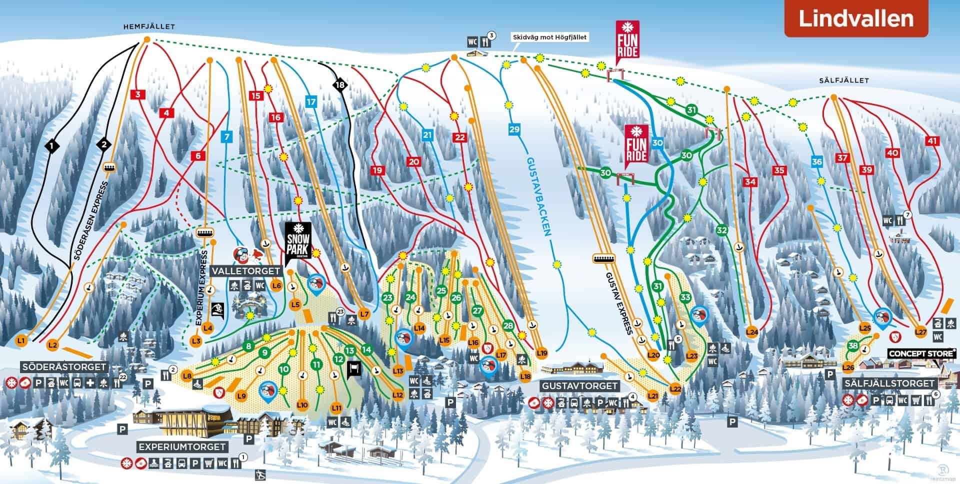 Van de McSki tot het Experium, dit maakt Lindvallen een top familie ...