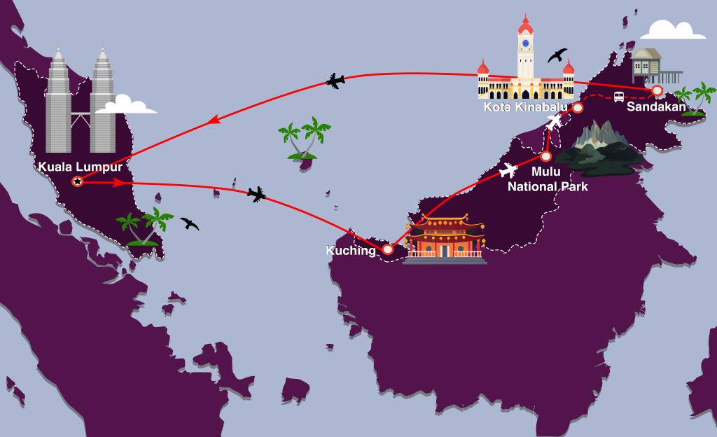 Rondreis Maleisie met kids, drie routes van dag tot dag - Gezin op Reis