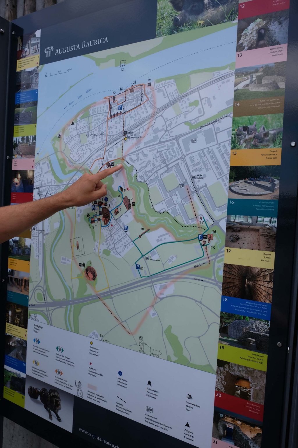 Augusta Raurica, Romeinse stad in Zwitserland - Gezin op Reis