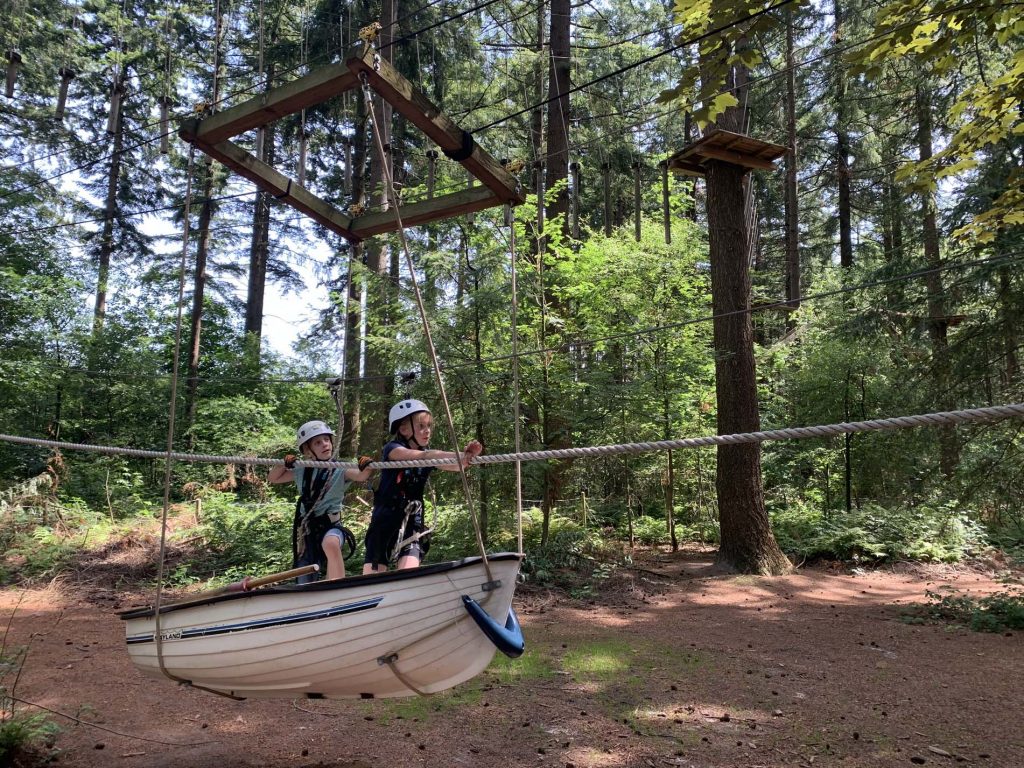 Klimbos Garderen, populair klimbos op de Veluwe - Gezin op Reis