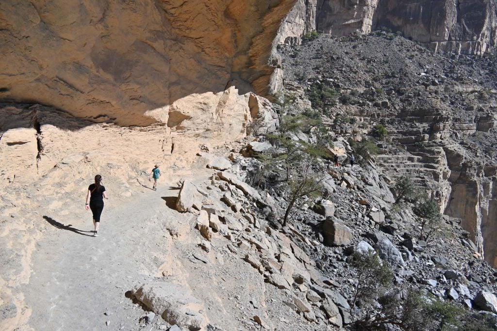 Avonturen in de bergen van Jebel Shams, Oman - Gezin op Reis