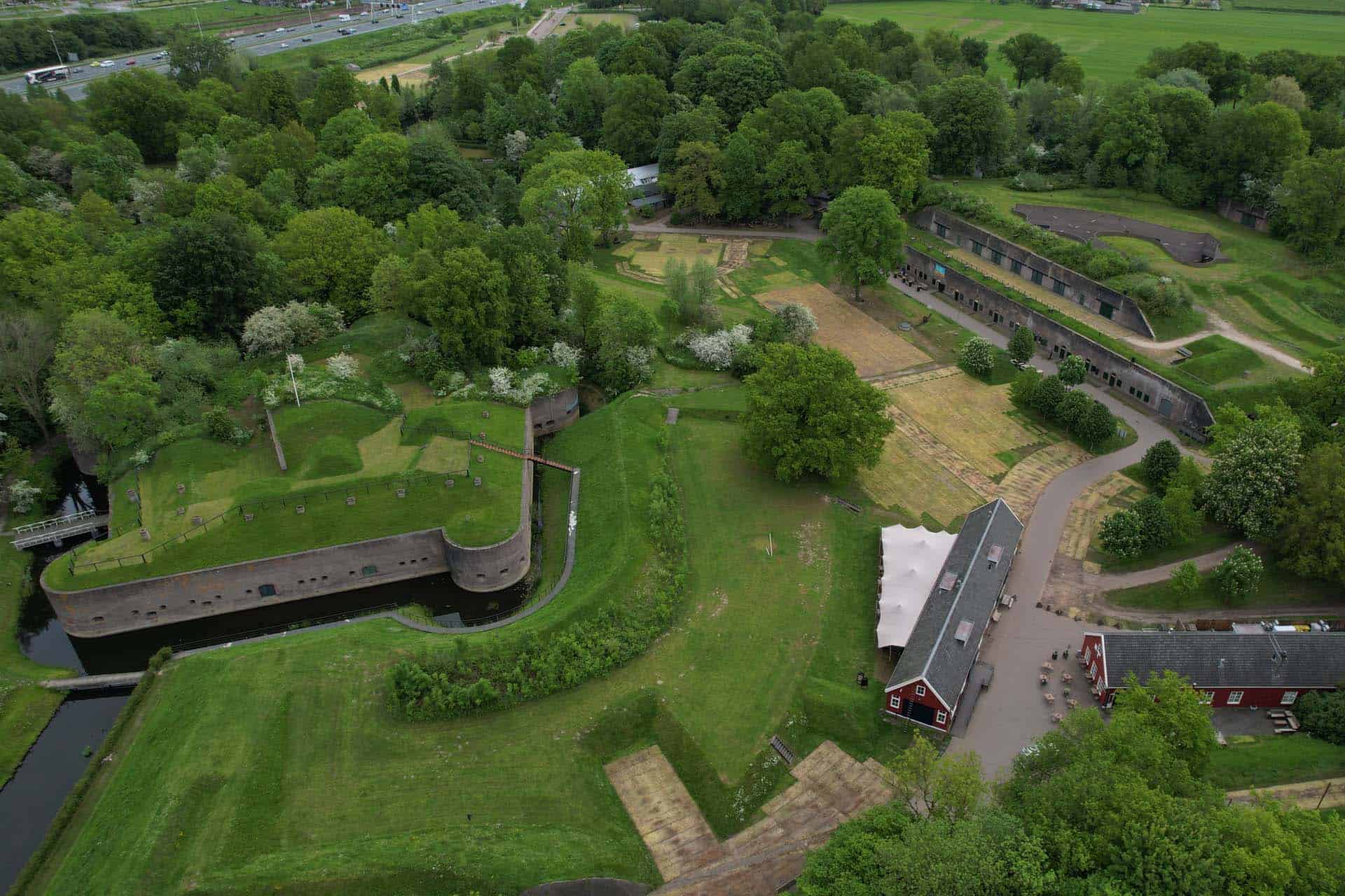 Fort bij Vechten, met Waterliniemuseum - Gezin op Reis
