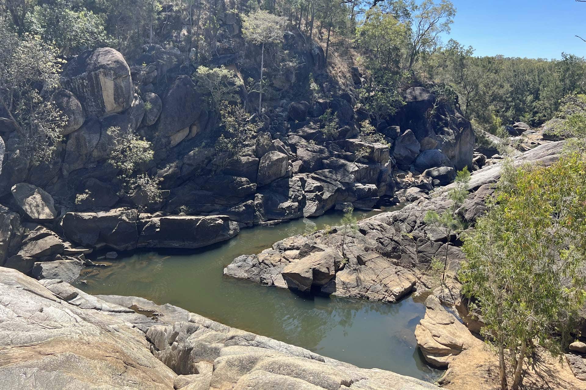 Granite Gorge Nature Park, waar je rotswallaby's kan aaien - Gezin op Reis